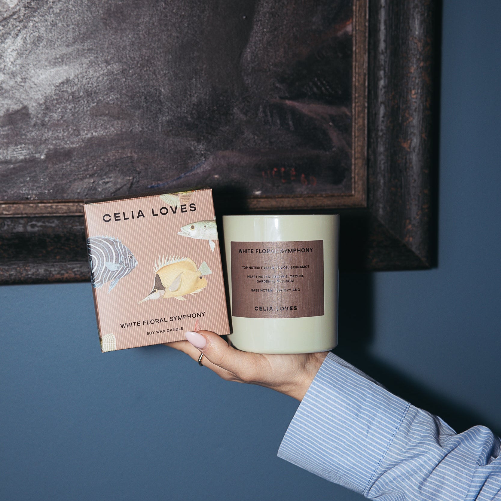 White Floral Symphony 395gms – Celia Loves