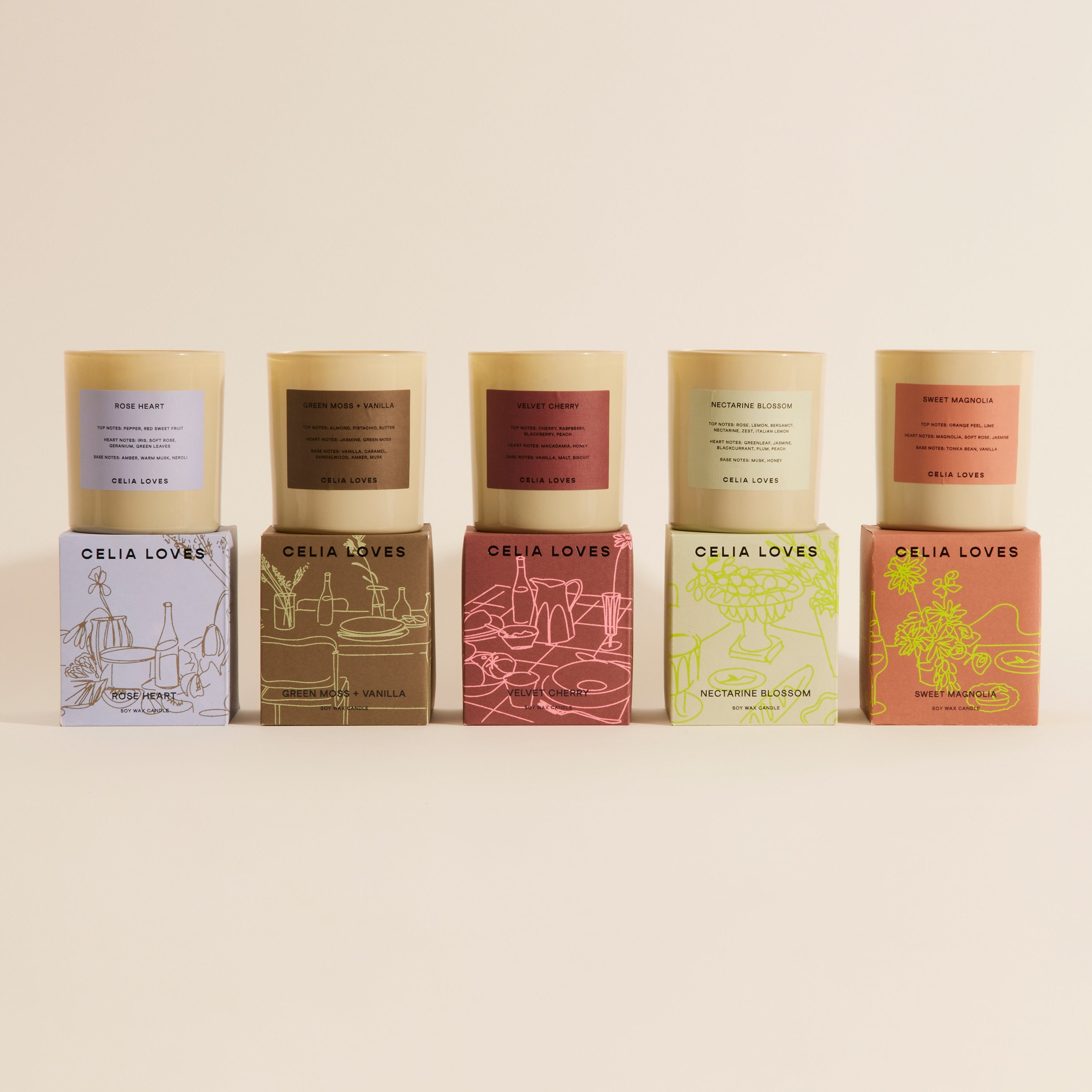 Soirée - Scented Candle Bundle – Celia Loves