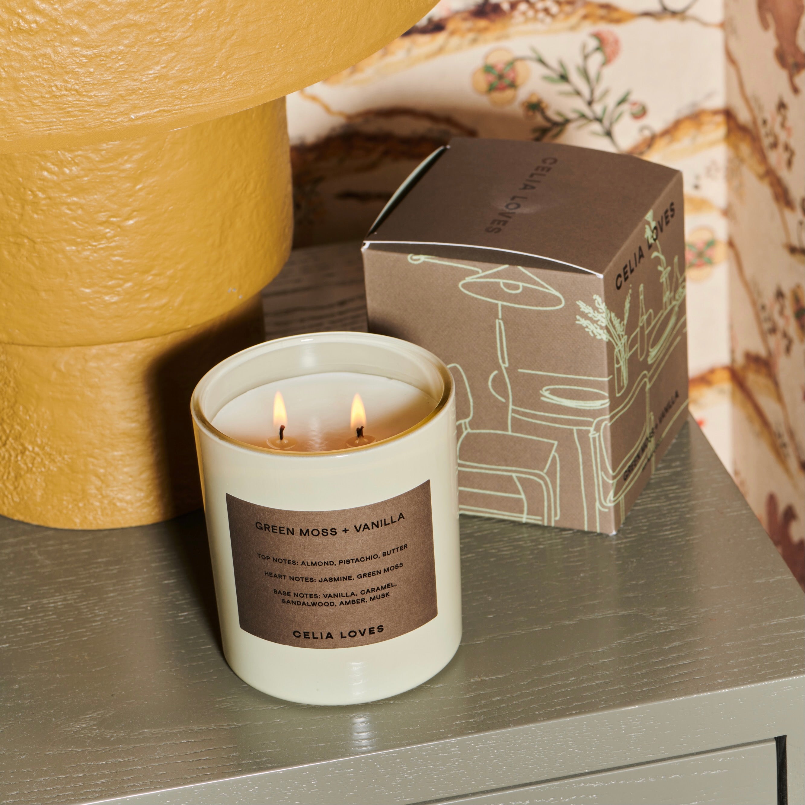 Green Moss & Vanilla 395gms – Celia Loves