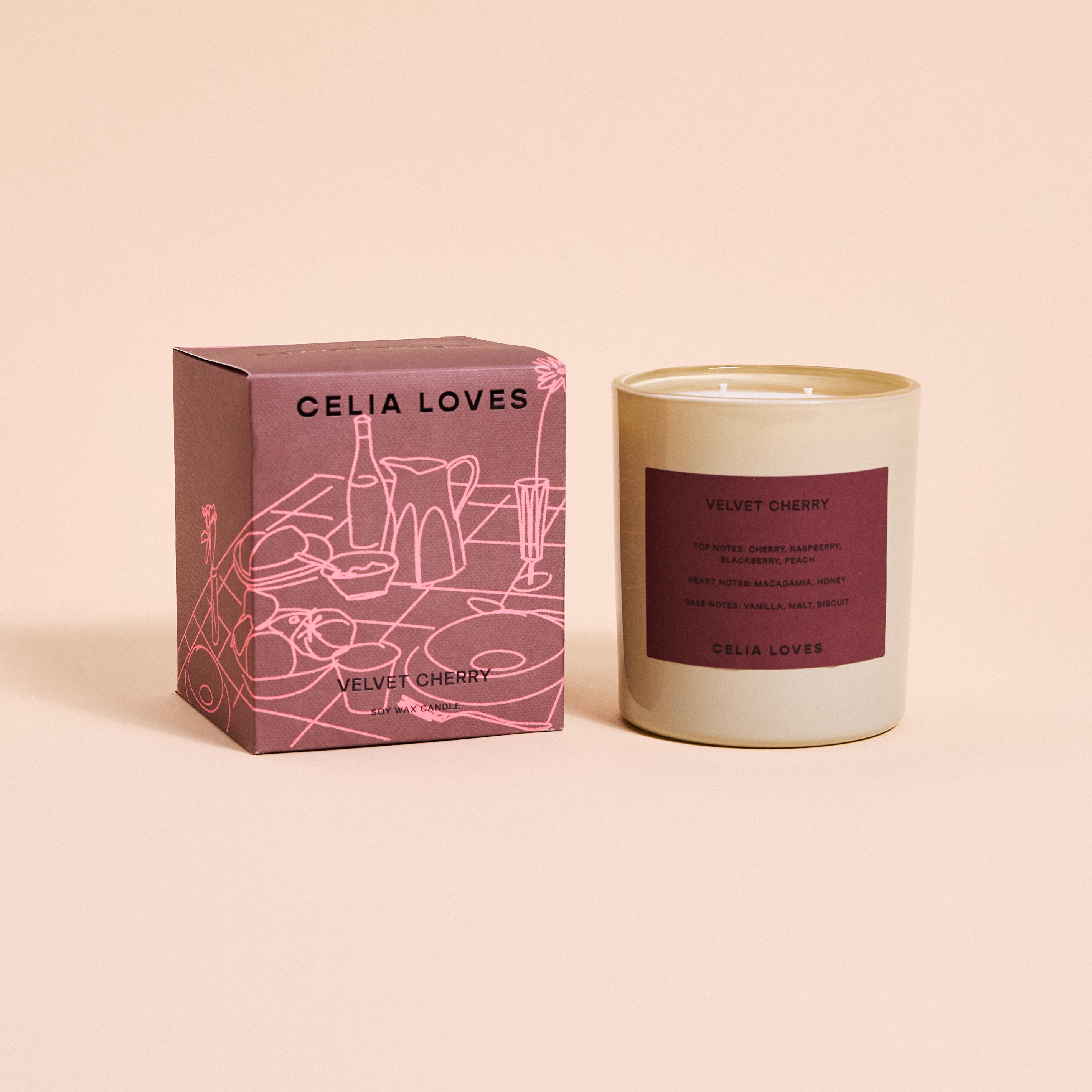 Velvet Cherry 395gms – Celia Loves